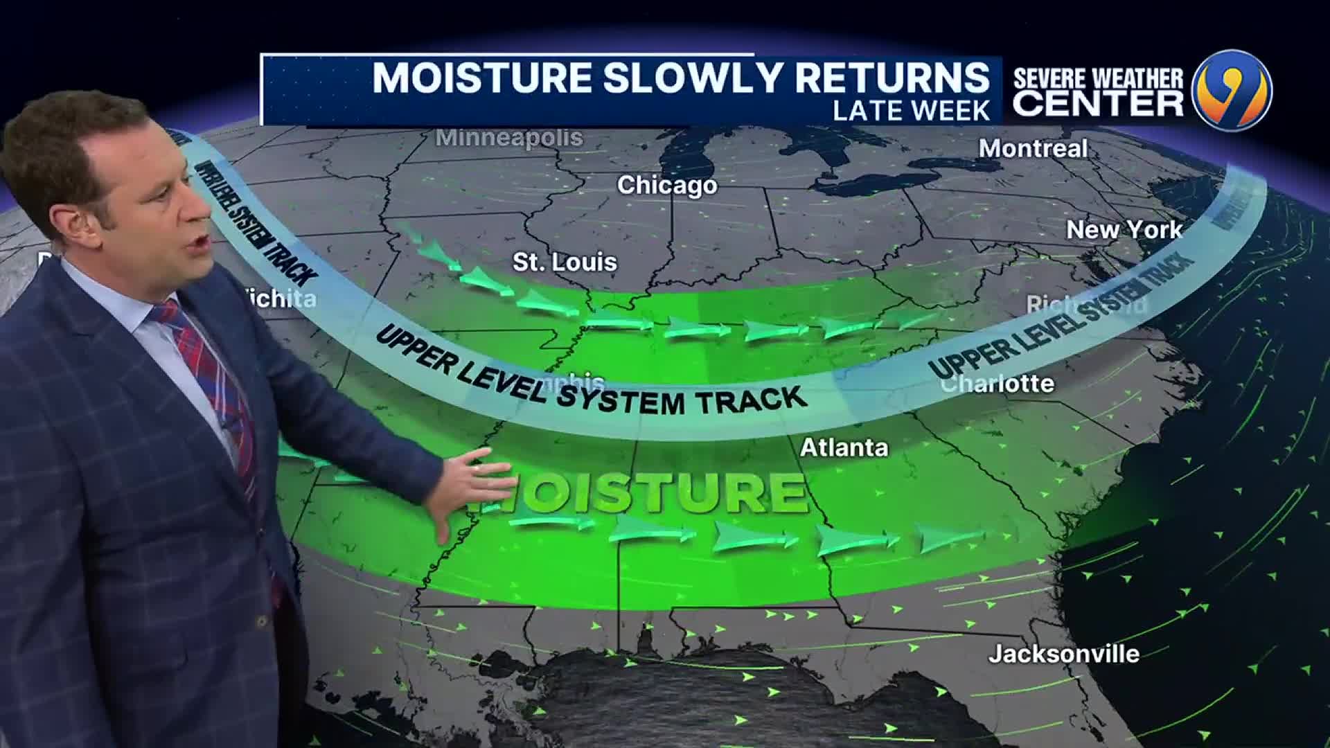 FORECAST: Sunny skies and lower 80s today, warming trend ahead
