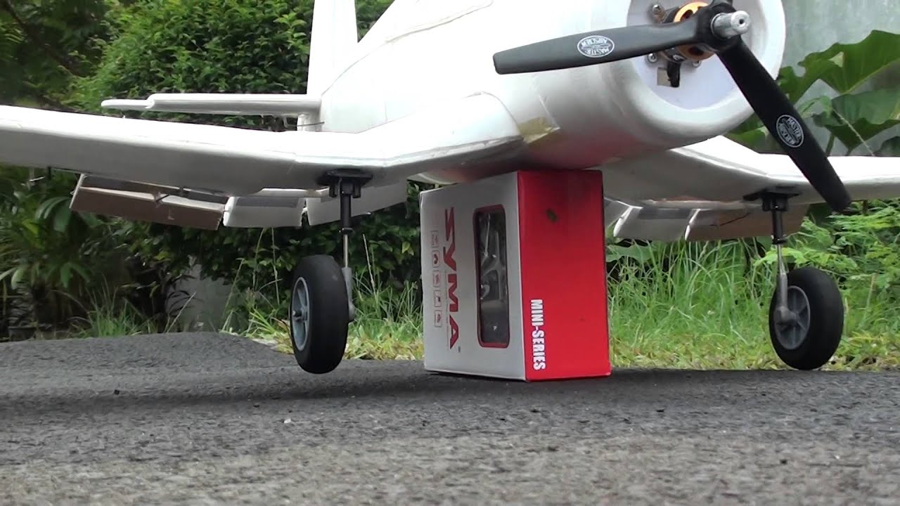 F4U Corsair RC Plane – Dual Servo Flap Movement Demo
