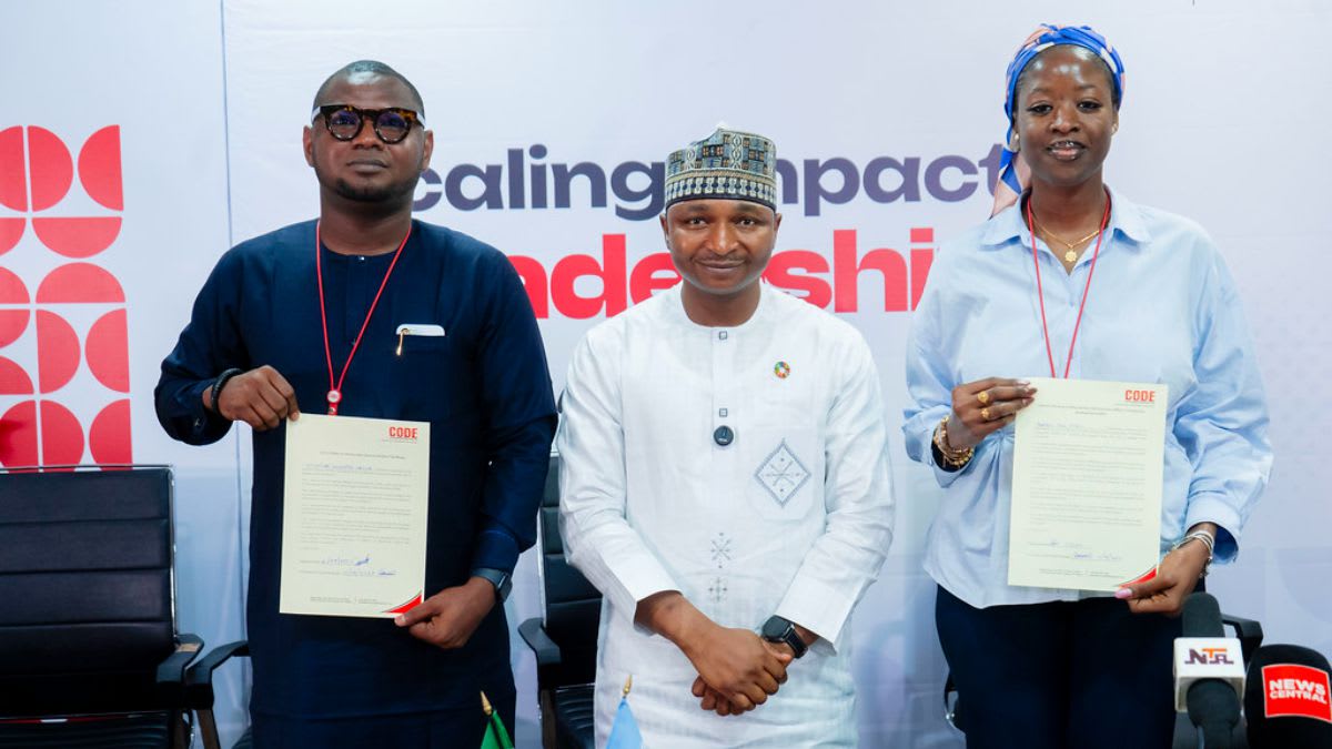Hamzat Lawal hands over as CODE appoints first female CEO, signaling new era for citizen ...