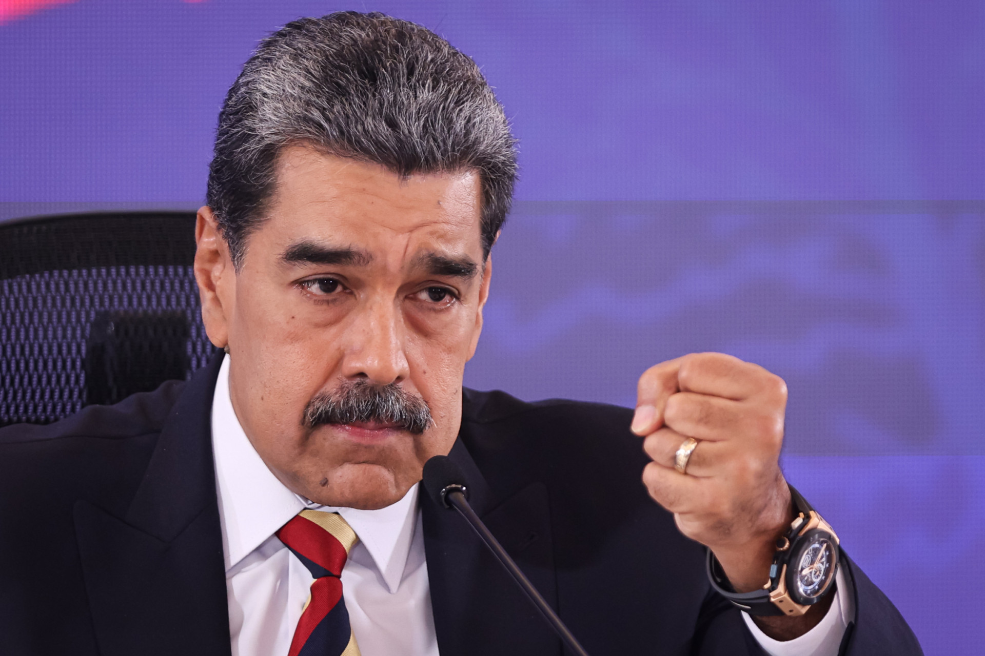 Venezuela's president says country is ready to respond to potential US ...
