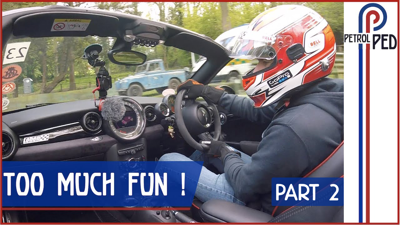 Mini JCW Roadster sound test at Prescott