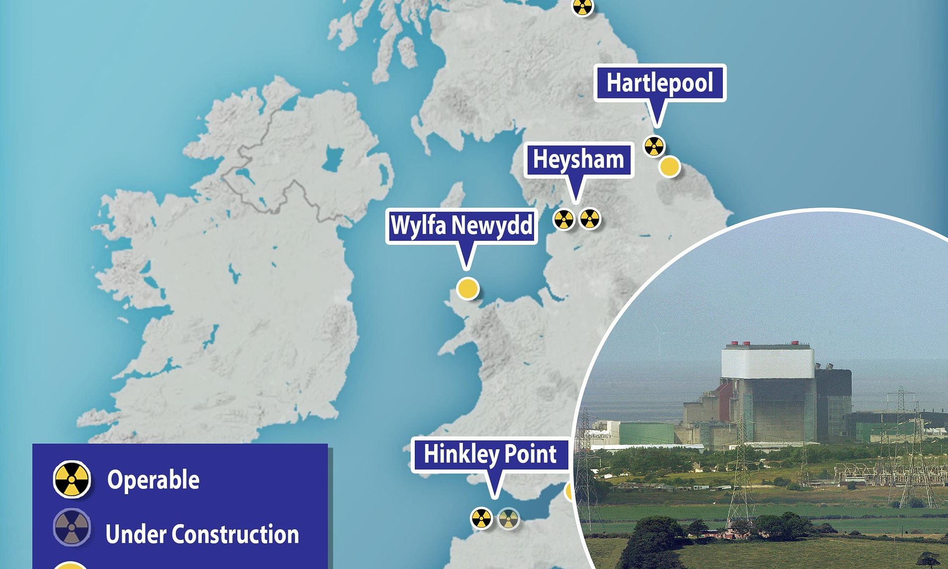 Two British nuclear plants handed one-year extensions