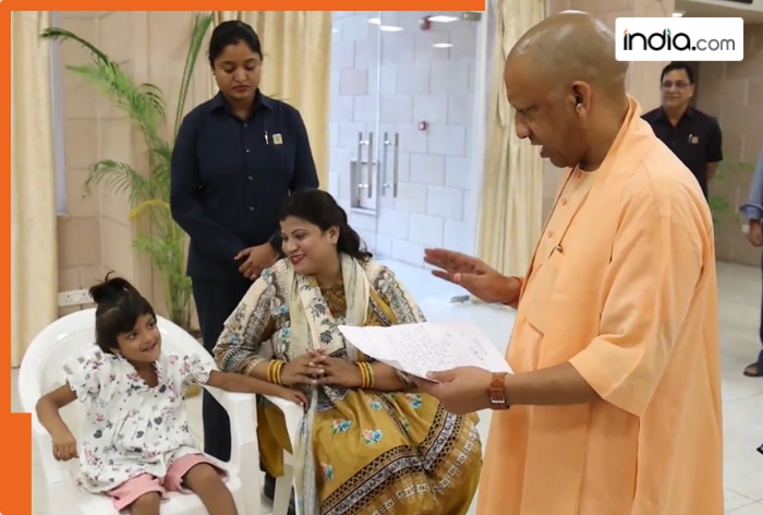 UP CM Yogi fulfills young girl’s dream to become doctor, Video goes viral