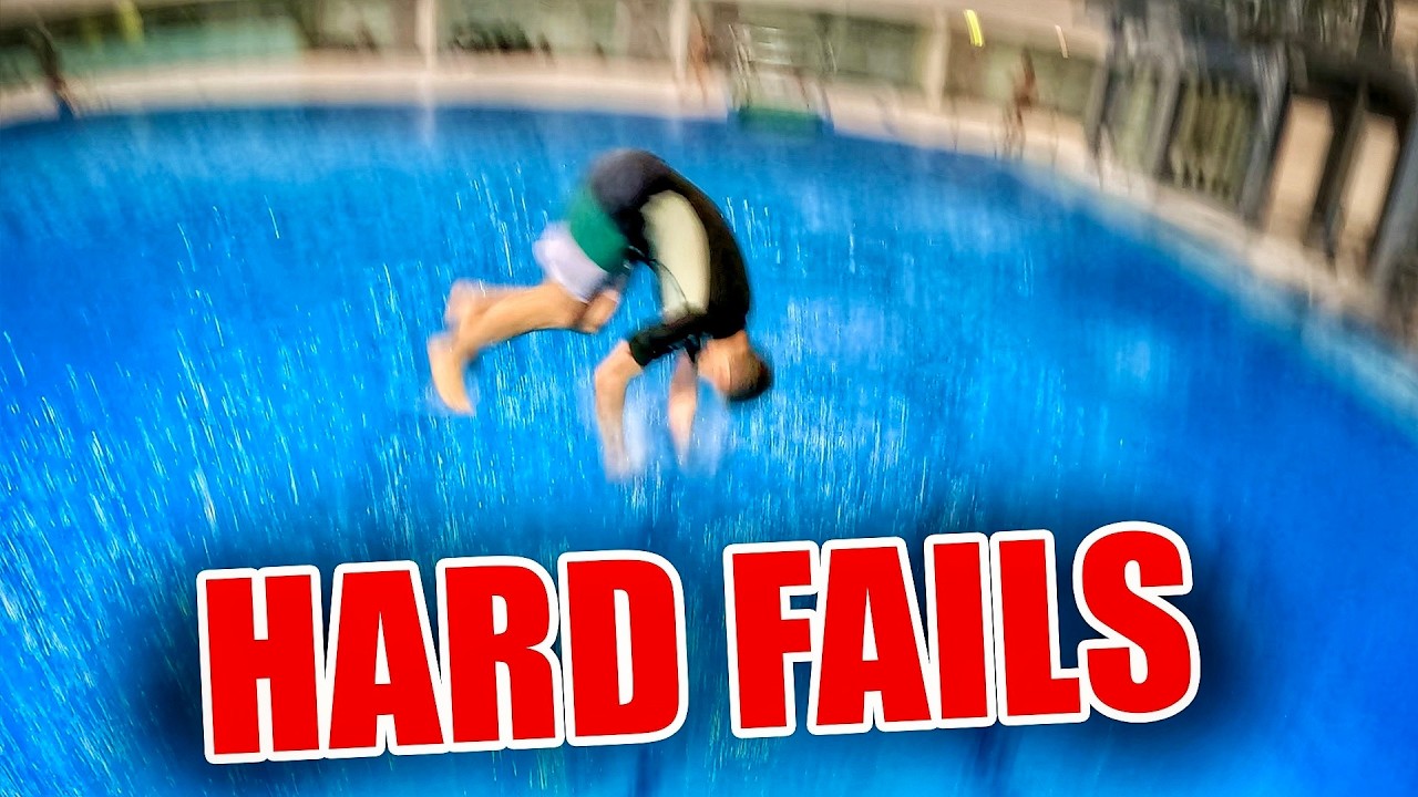 Double Backflip Fail & Backflip Trickshots! PARKOUR Lifestyle Vlog is ...