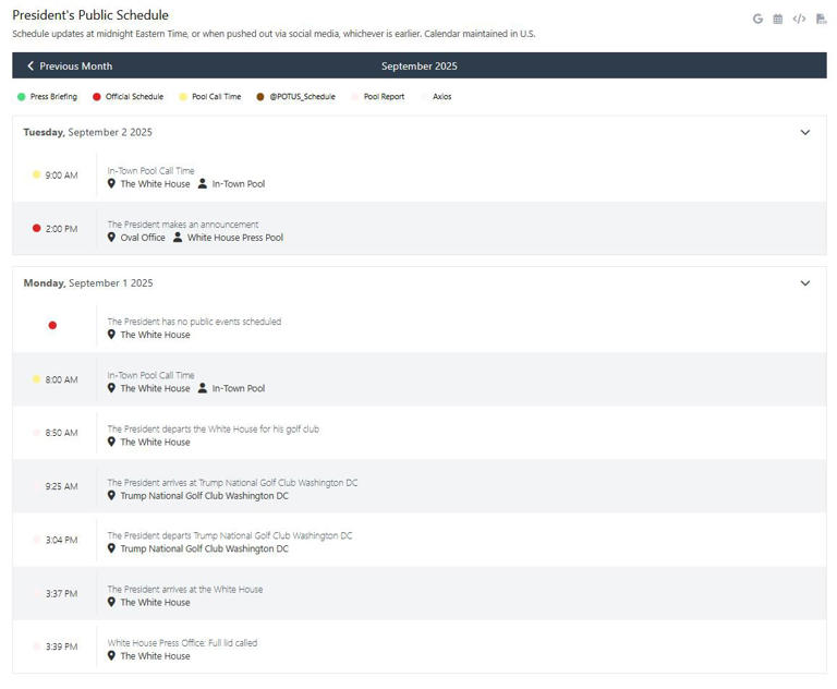 Trump health rumours intensify ahead of press briefing