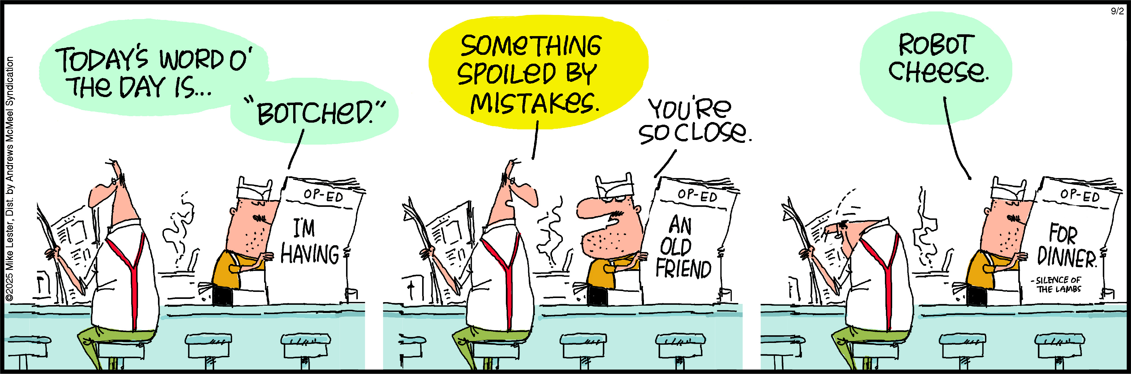 Mike du Jour by Mike Lester