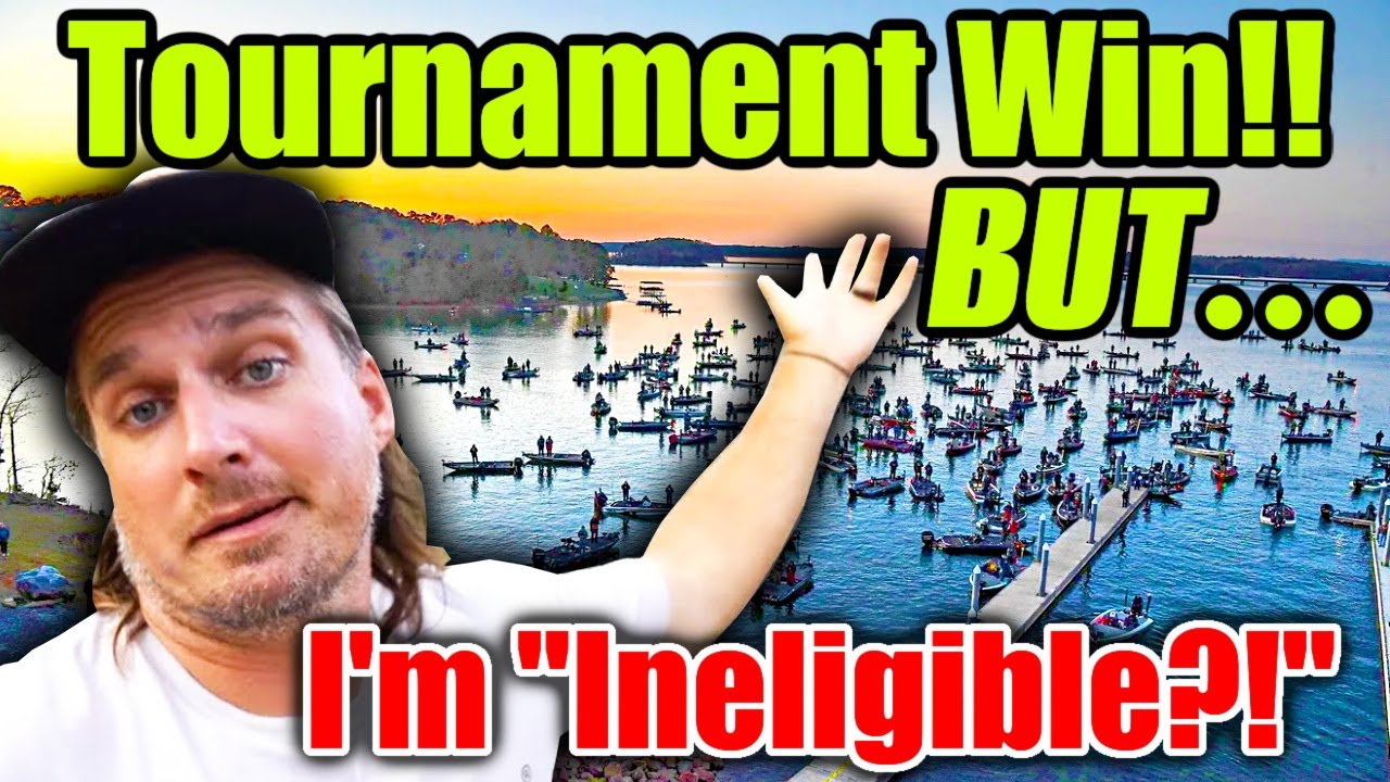 Won fishing tournament but result didn't count