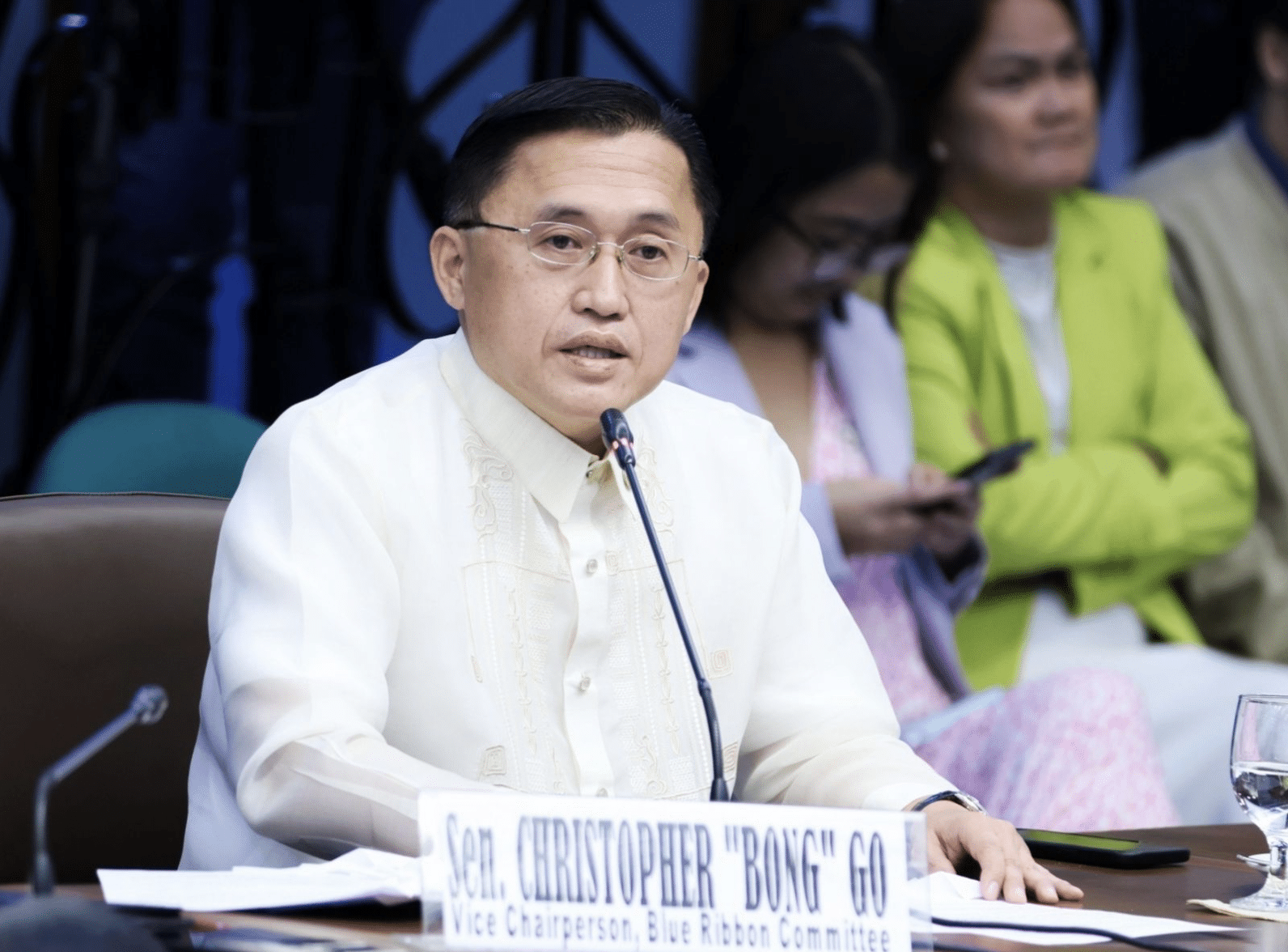 Bong Go: Prioritize evacuation centers, not anomalous flood projects