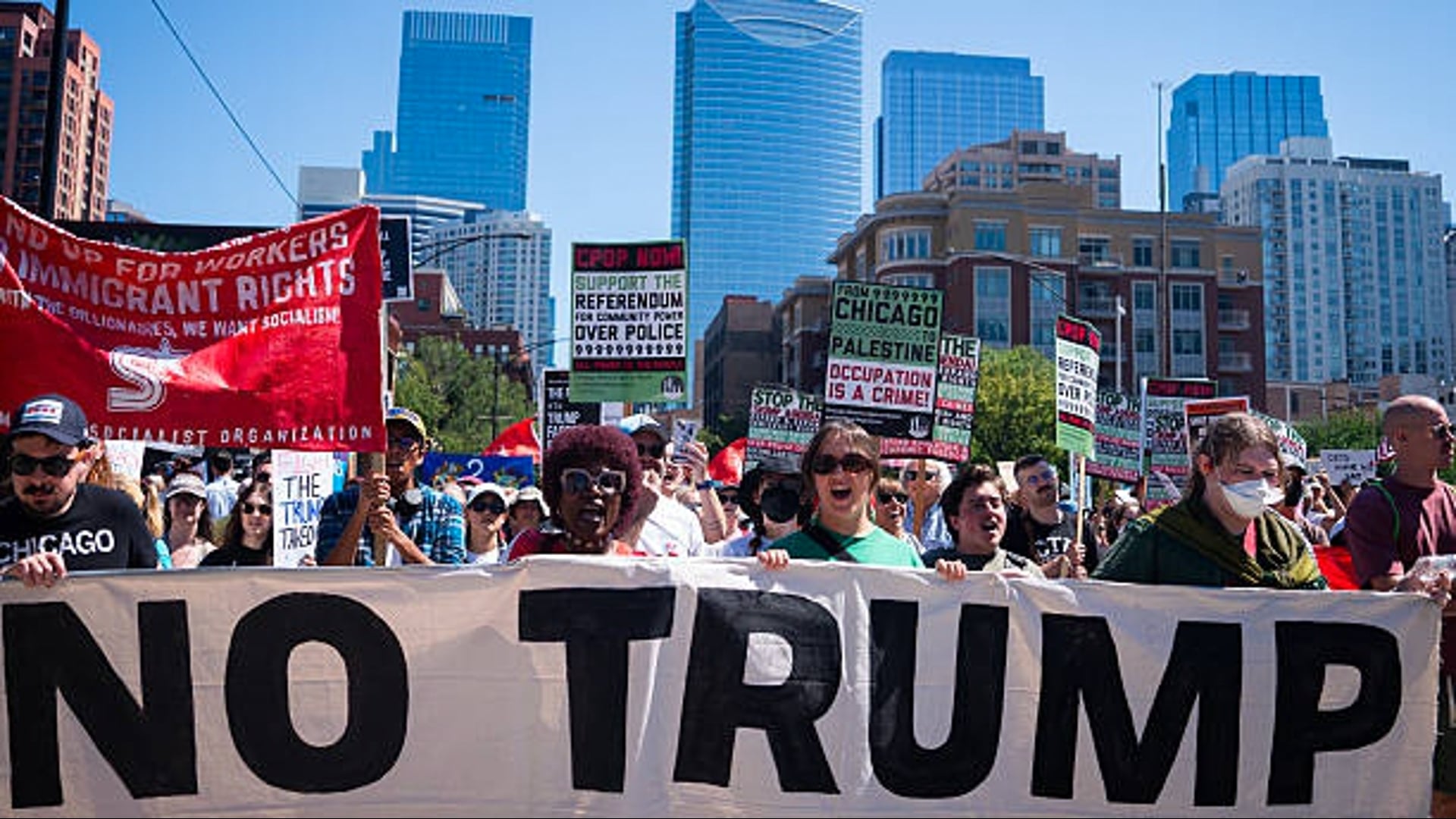 Over 1,000 Anti-Trump Labor Day Protests Held Across The US