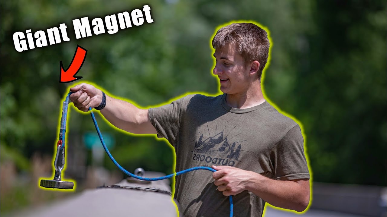 The Shocking Haul From A 1500lb Magnet Drop