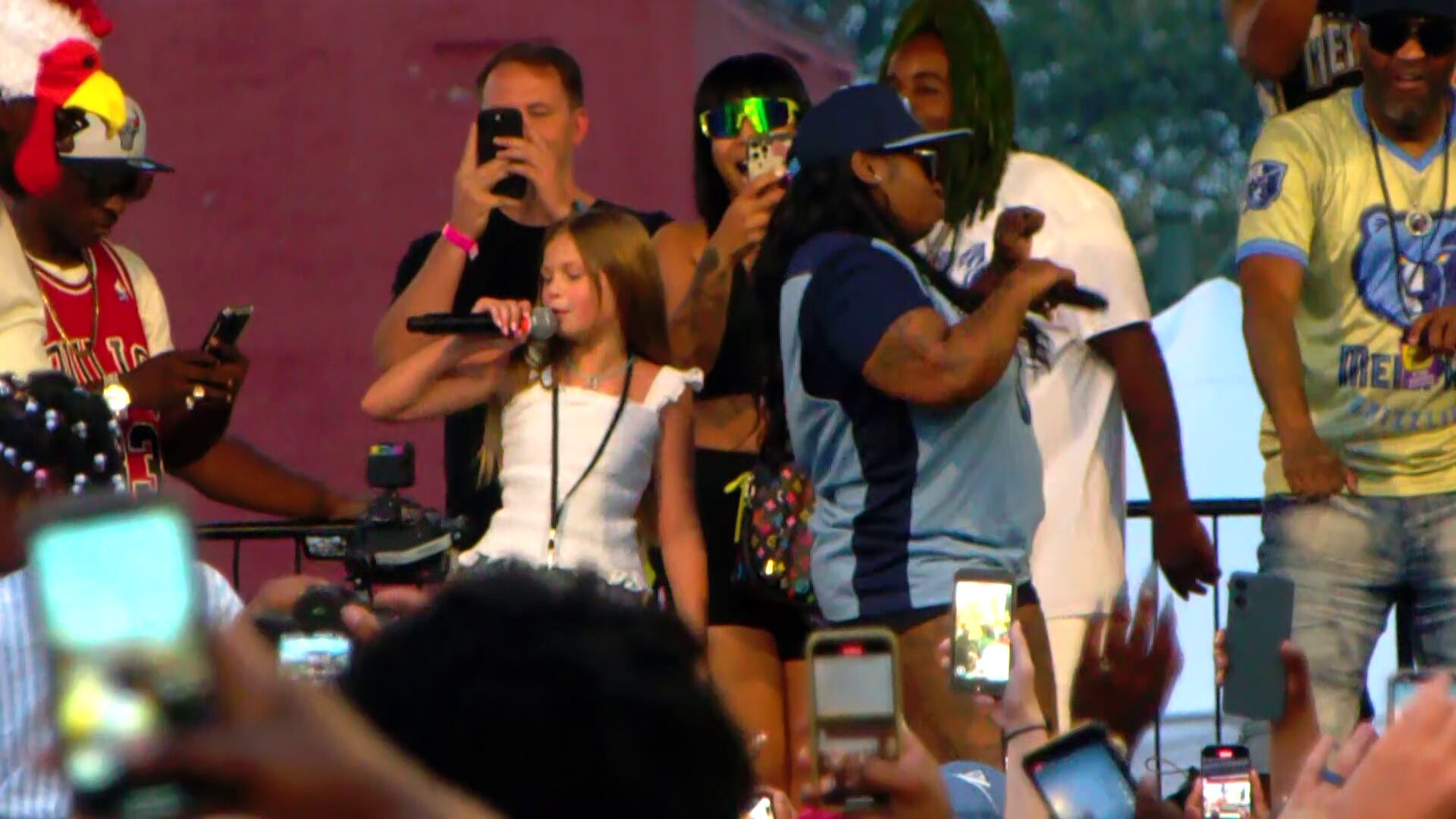 Viral 9-year-old performs with Project Pat on 901 Day