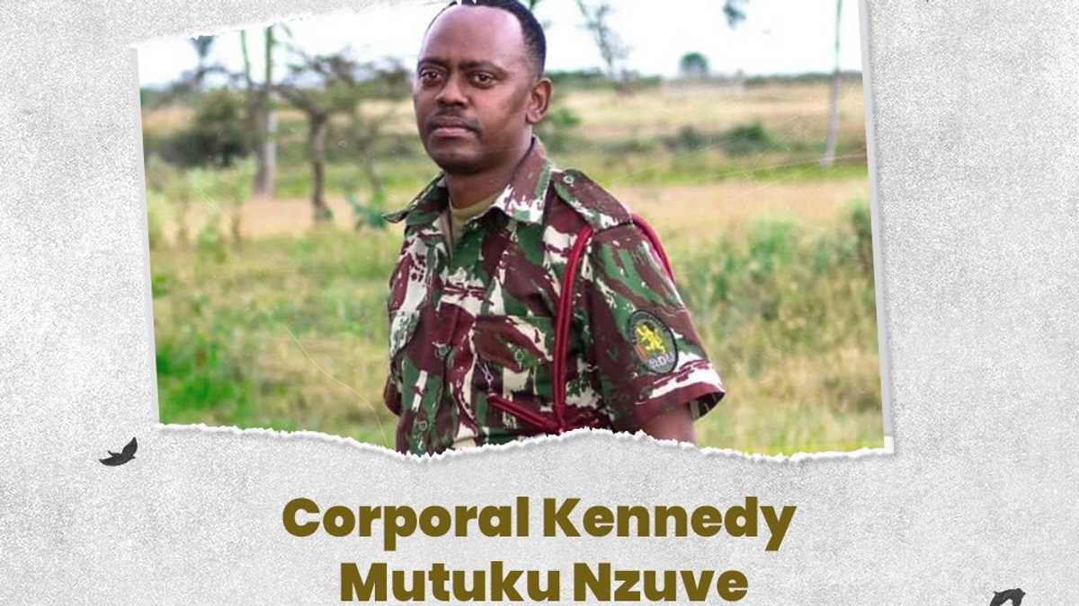Kennedy Mutuku Nzuve: Identity of Kenyan officer killed in Haiti MSS ...