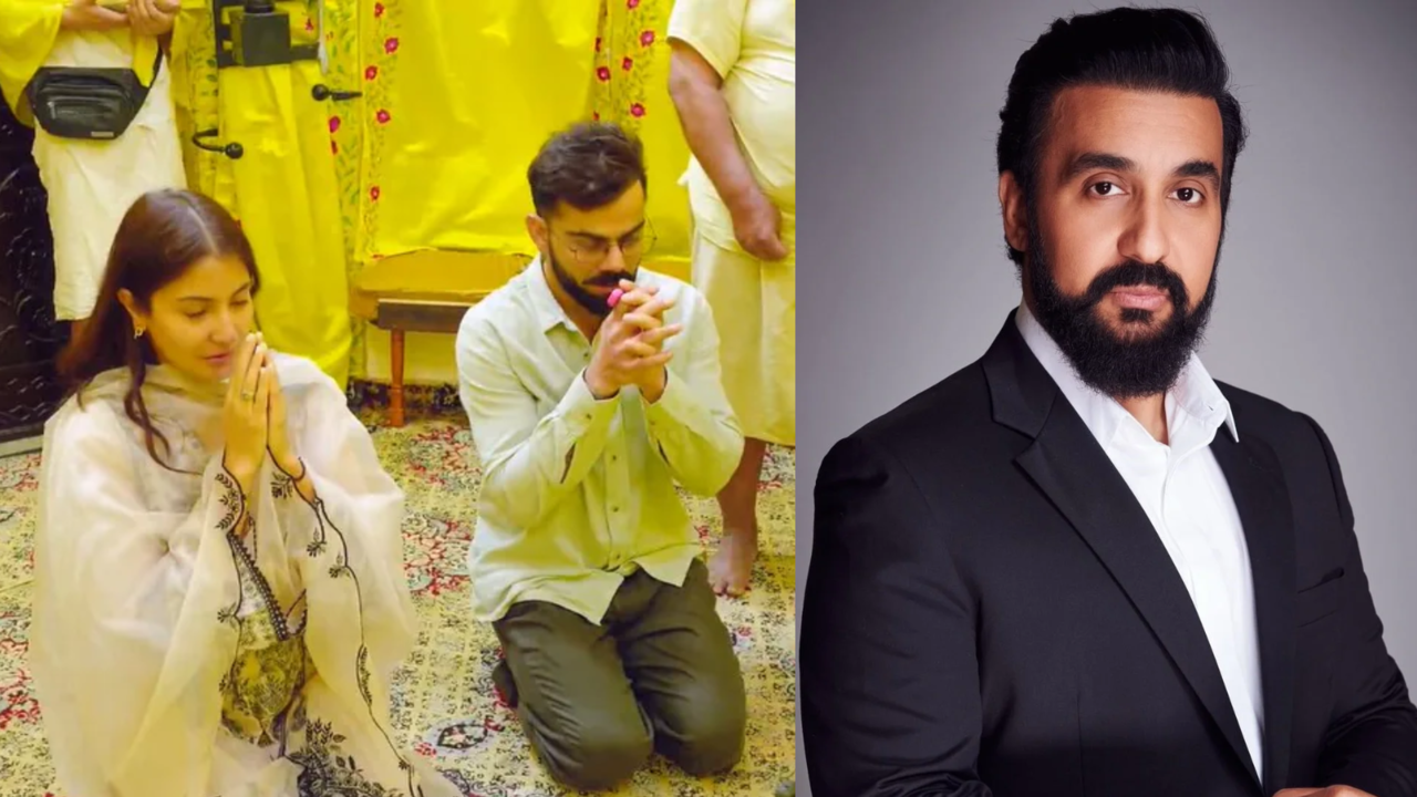 Raj Kundra Says Virat, Anushka's Spiritual Guru Premanand Maharaj Has ...