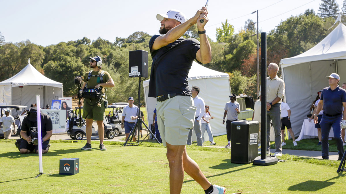 Steph Curry has perfect excuse for a day of golf with latest charity ...
