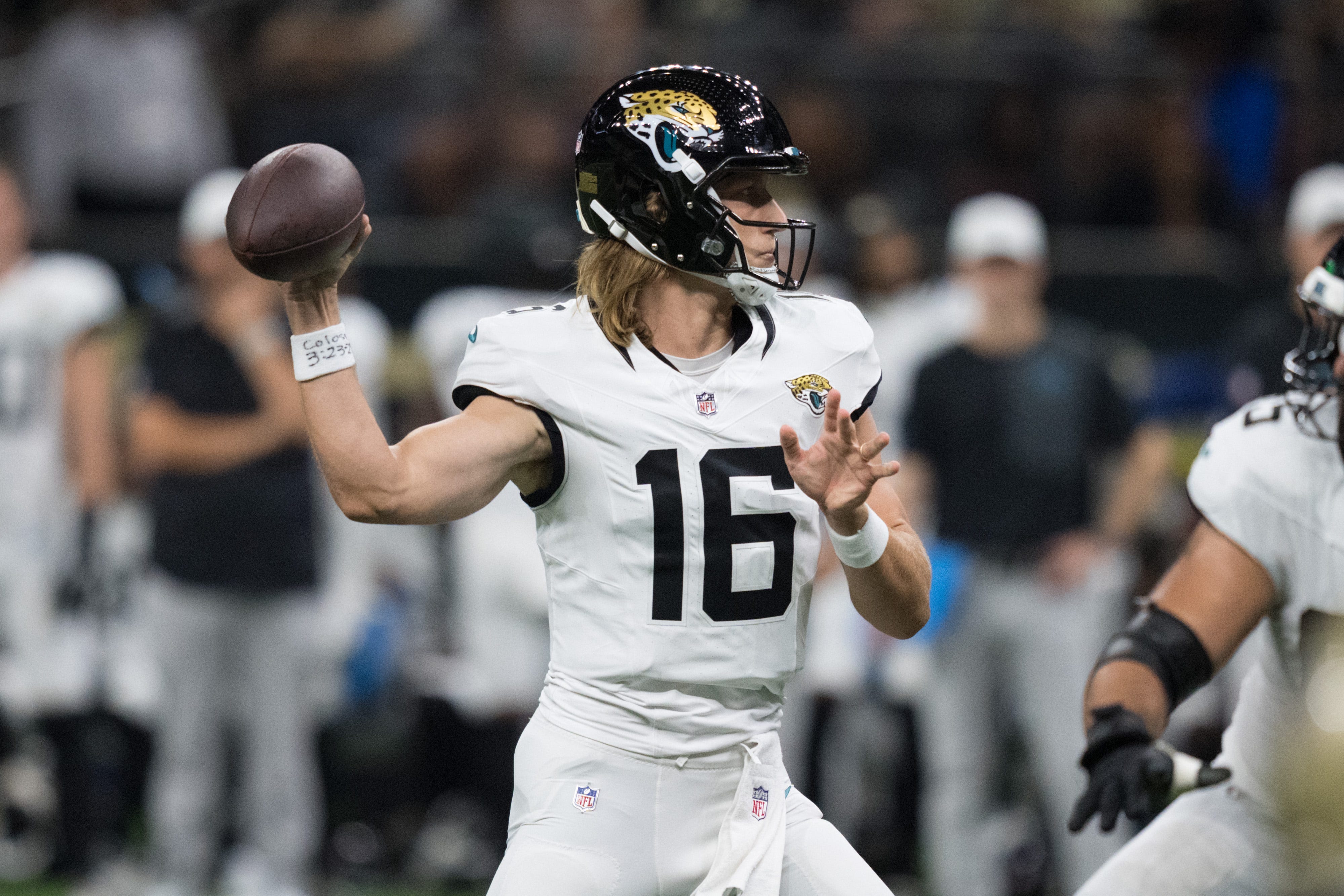 Jaguars' QB Trevor Lawrence has all eyes on the Seattle Seahawks