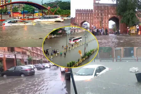 Jaipur Experiences Heavy Rainfall: Weather Alerts Issued