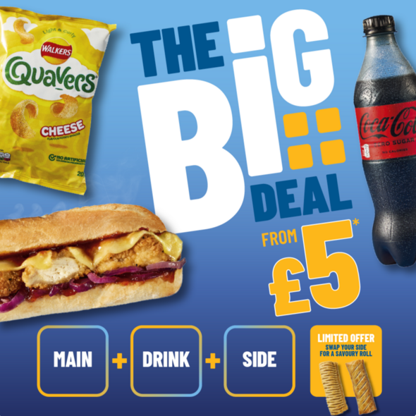 Greggs announces menu 'shake-up' with new £5 deal