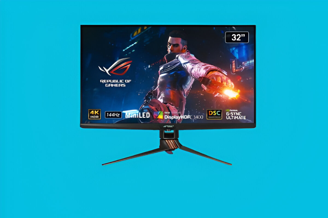 ASUS ROG Swift PG32UQX 32″ 4K UHD 144Hz Mini-LED Gaming Monitor ...