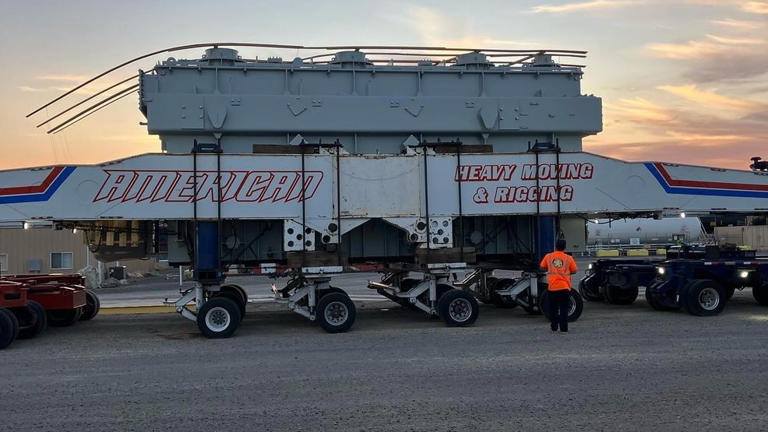 Super load to impact rural traffic, traveling at 12 mph from Fernley to ...