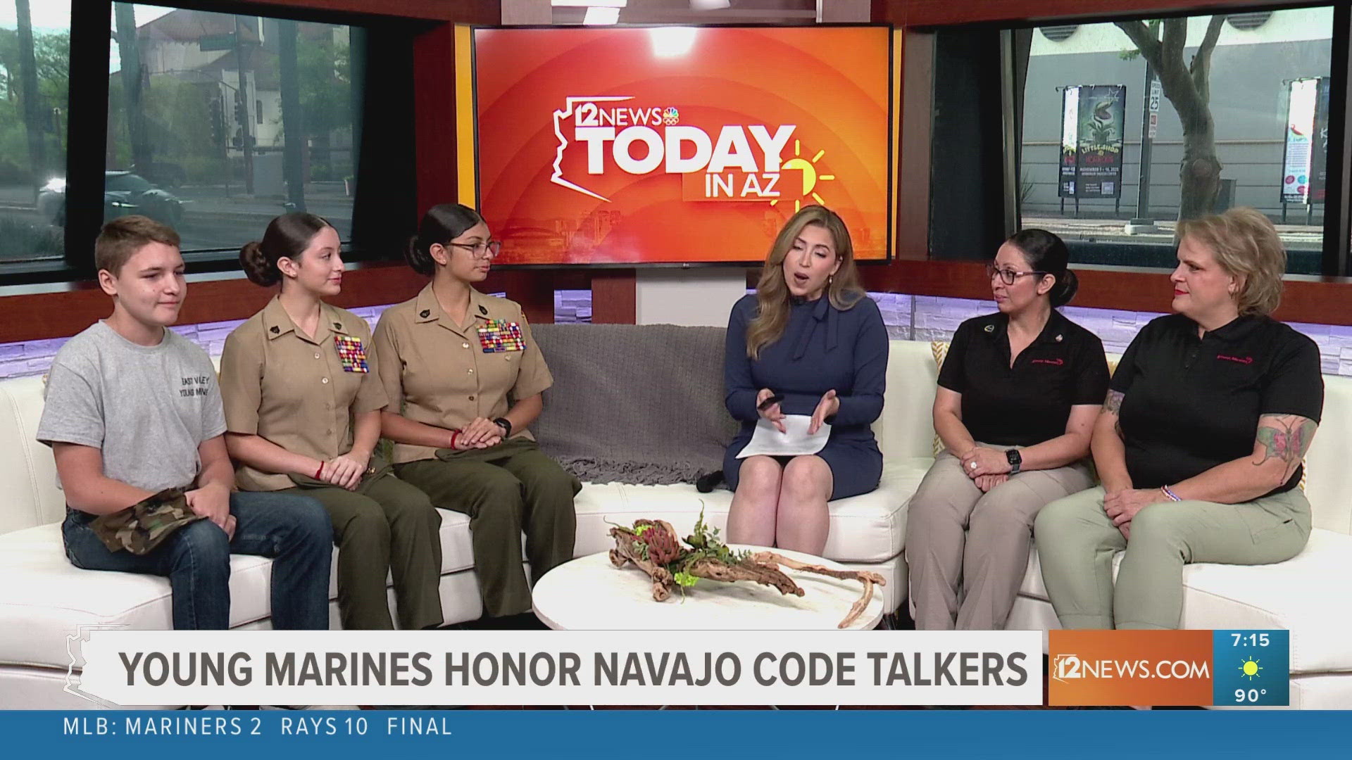 Young Marines honor Navajo Code Talkers