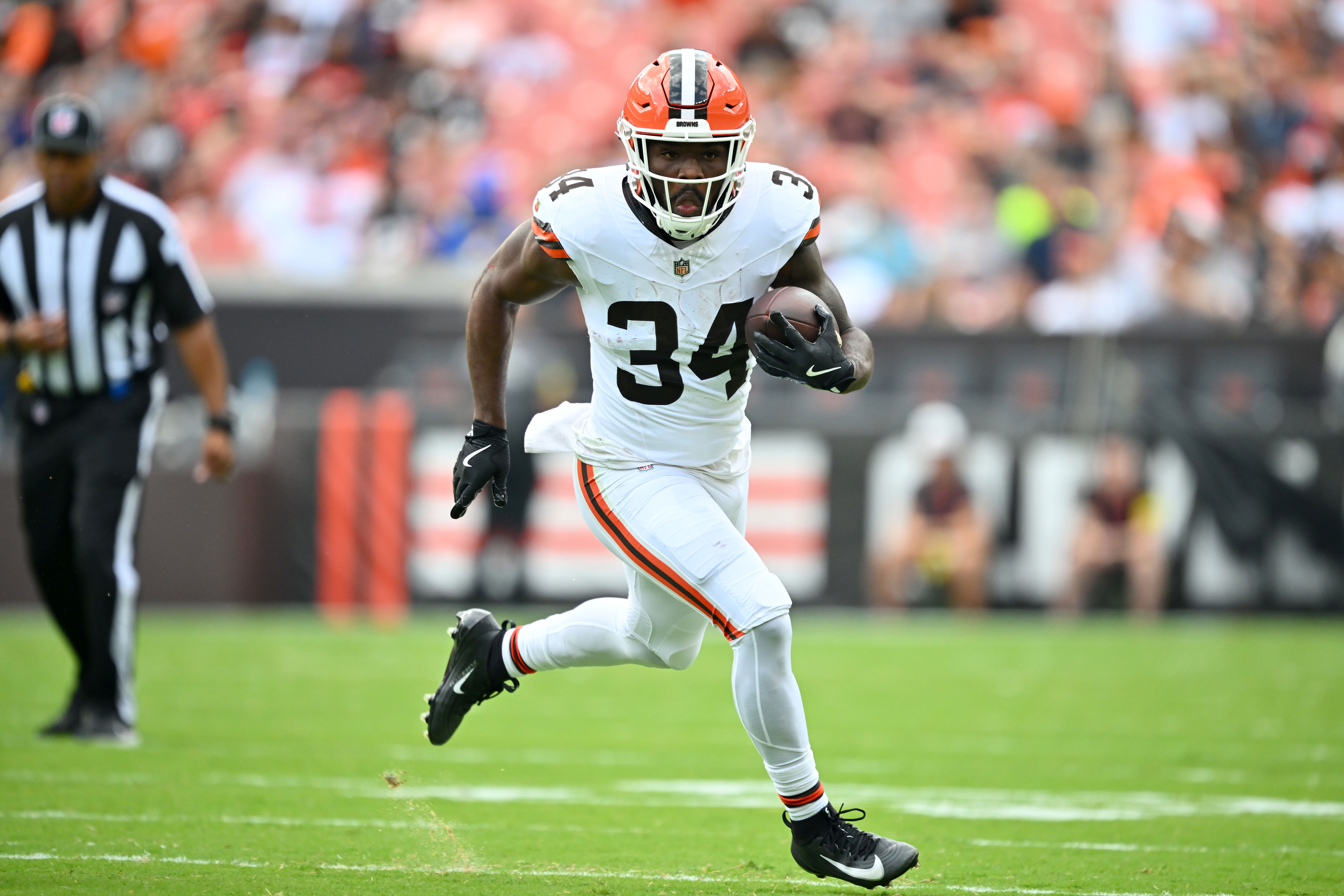 Browns RB Jerome Ford ready to help any way he can