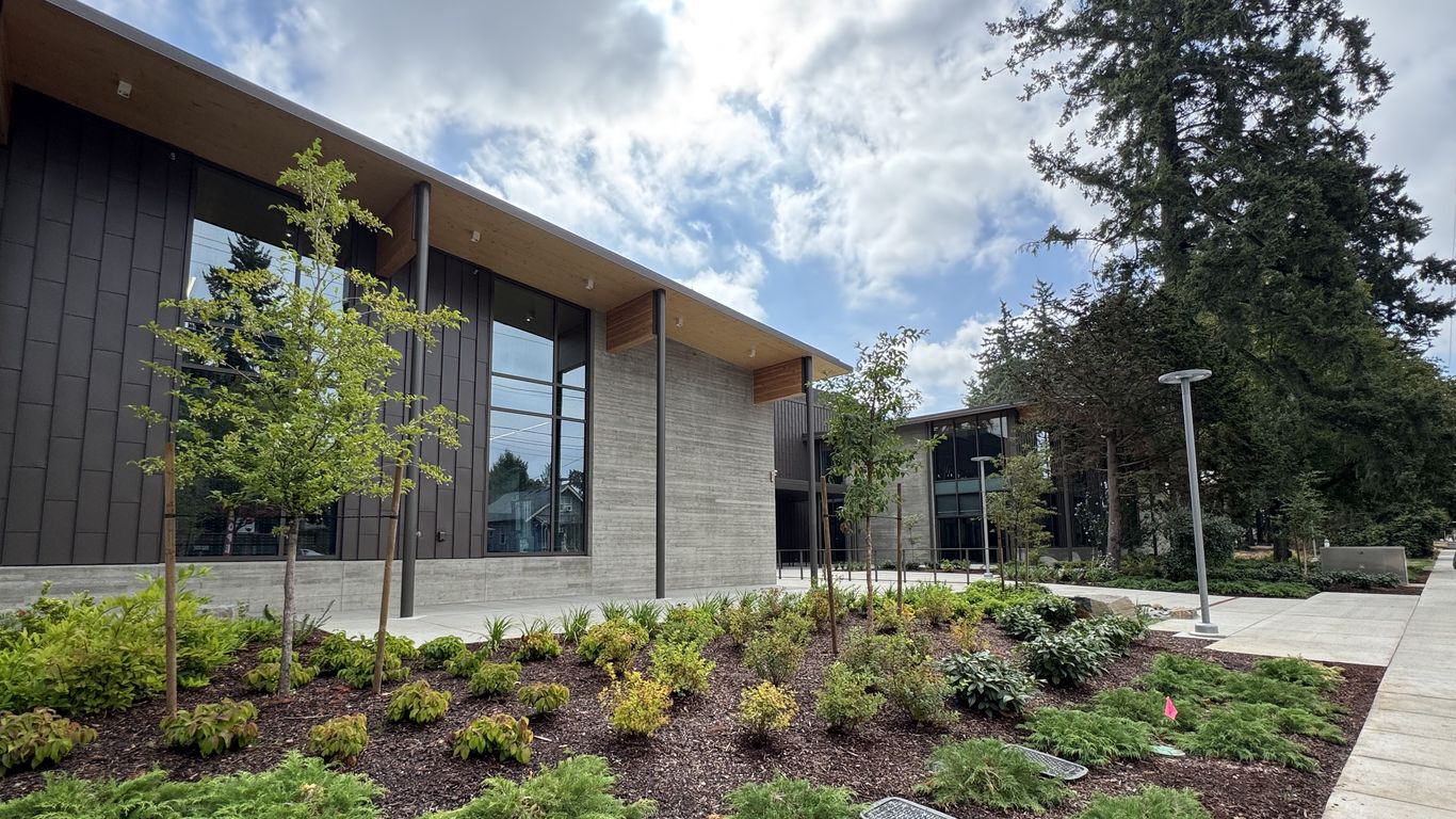 A gleaming new community center reopens at Mt. Scott Park