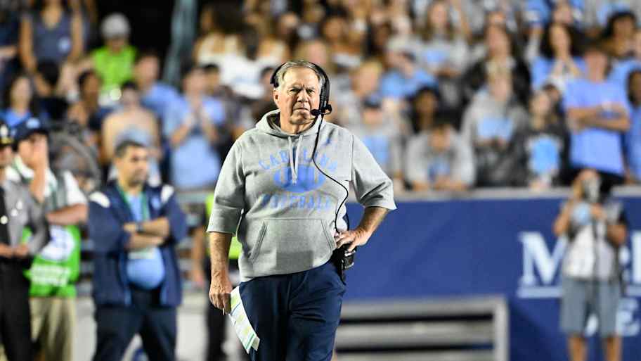 One Sad Stadium Photo of Bill Belichick's UNC Coaching Debut Said It All