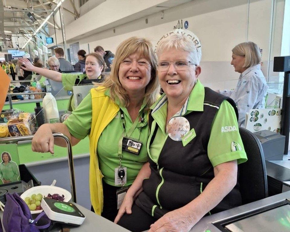 Meet Joan – Asda Cumbernauld’s checkout star at 80 years young