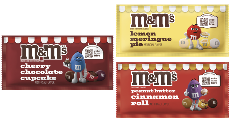 M&M's Debuts 'Bakery Collection' With 3 New Limited-Edition Flavors