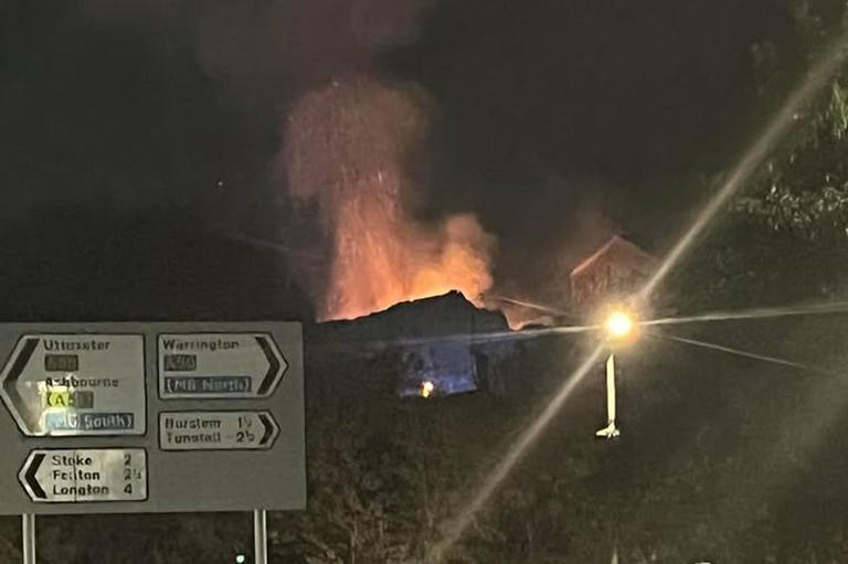 'Derelict' Hanley pottery factory taped off after latest fire
