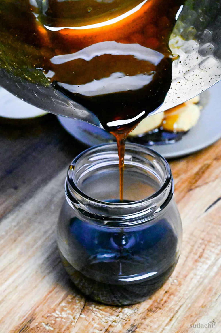 Homemade Kuromitsu (Japanese Brown Sugar Syrup)