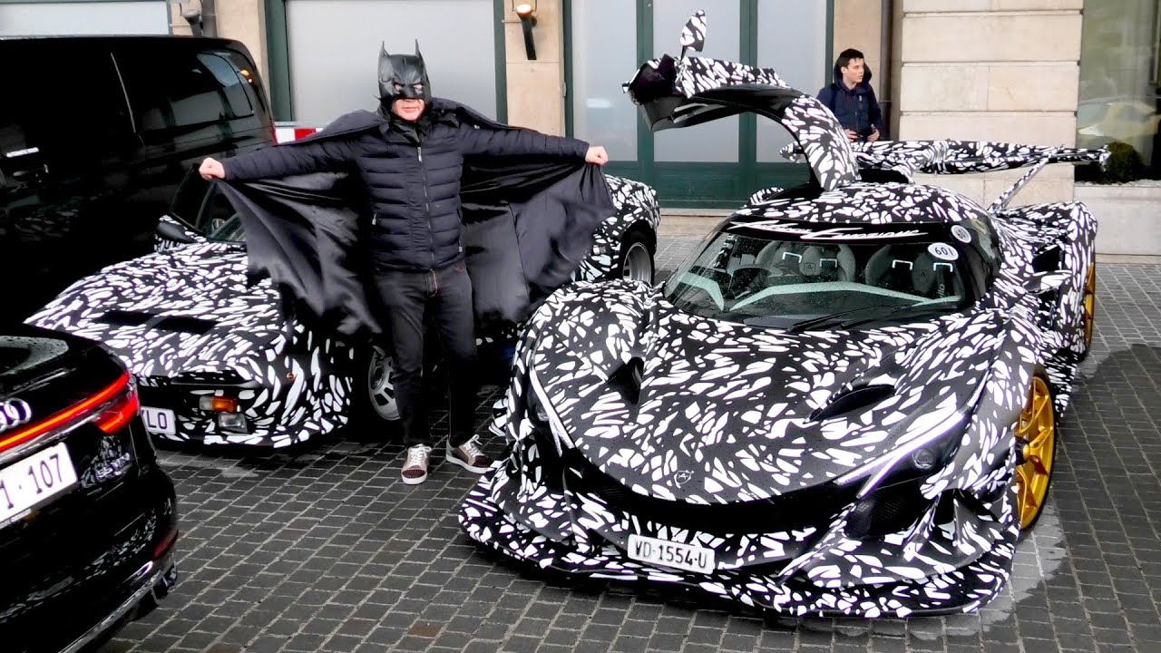 Unique Supercar Resembling Batmobile