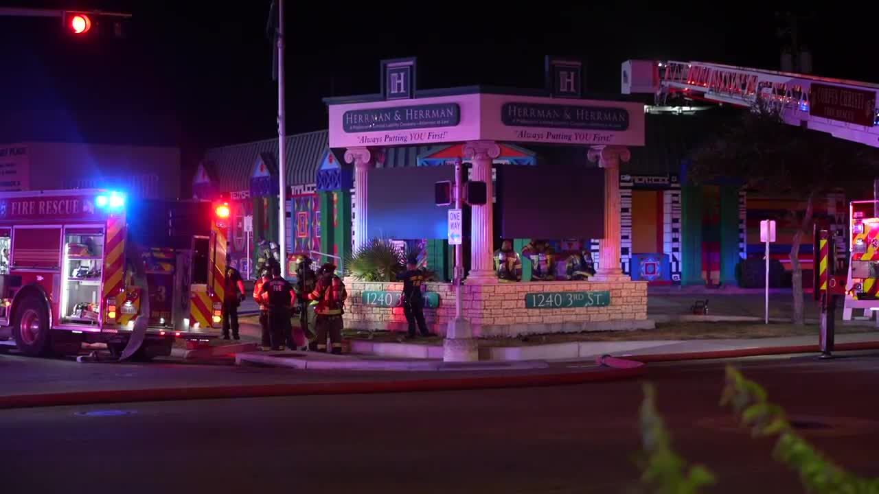 Herrman and Herrman Law Firm fire