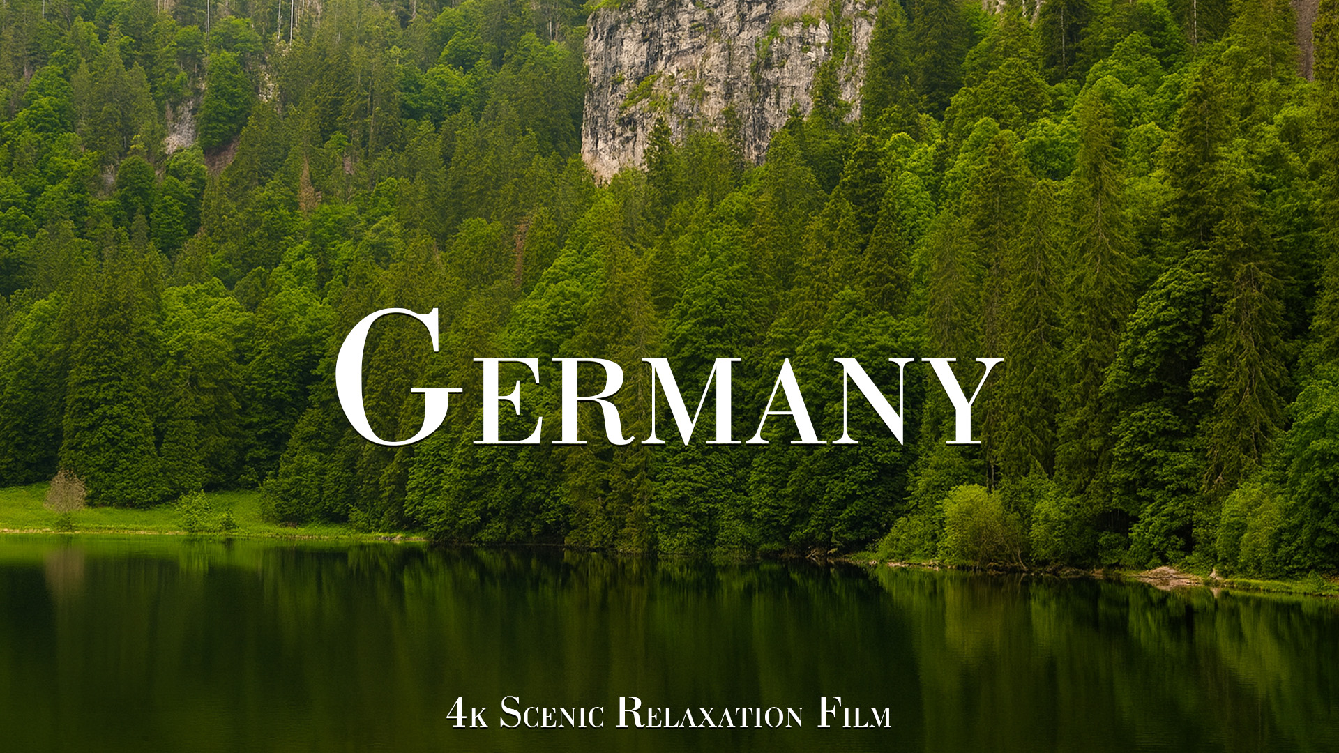 Exploring Germany from Above – Black Forest and Rivers in 4K