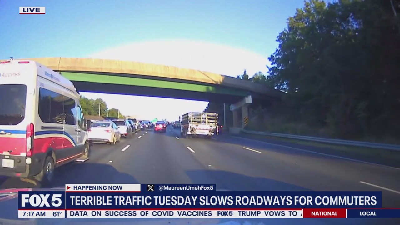 'Terrible Traffic Tuesday' slows roadways for DC commuters