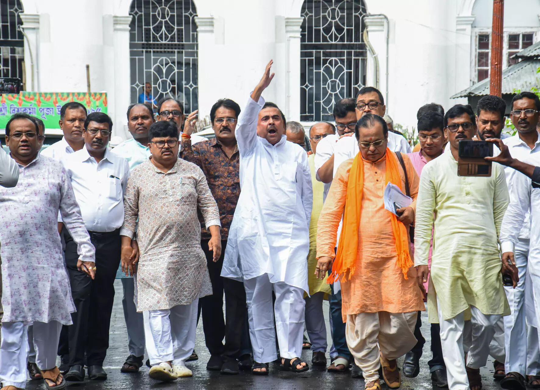 BJP leader Suvendu Adhikari suspended for remainder of West Bengal ...