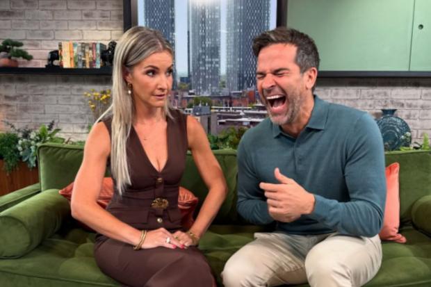 Helen Skelton and Gethin Jones 'reunite' as fans gush 'so good to see ...
