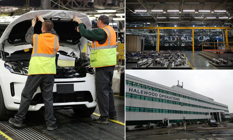Jaguar Land Rover is hit by crippling cyber attack: Workers told to ...