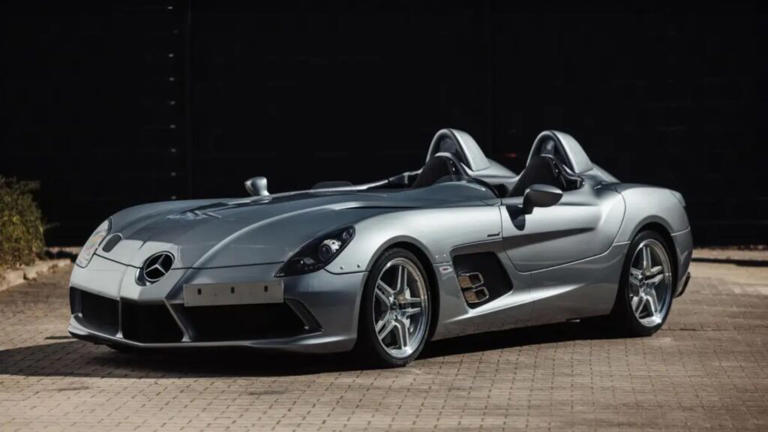 Ultra-Rare 2009 Mercedes-Benz SLR McLaren Stirling Moss Surfaces in ...