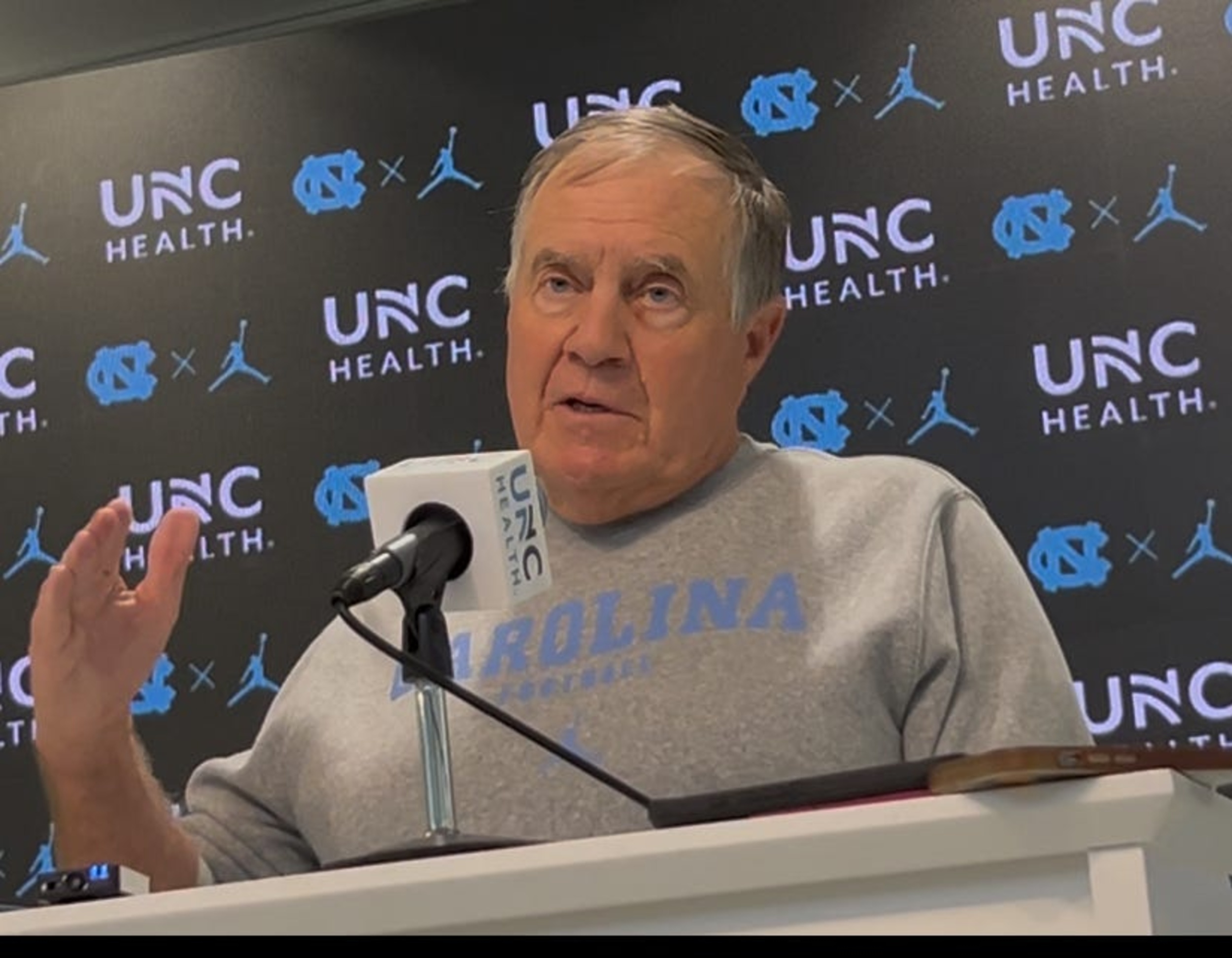Bill Belichick has stern message after his nightmare North Carolina ...