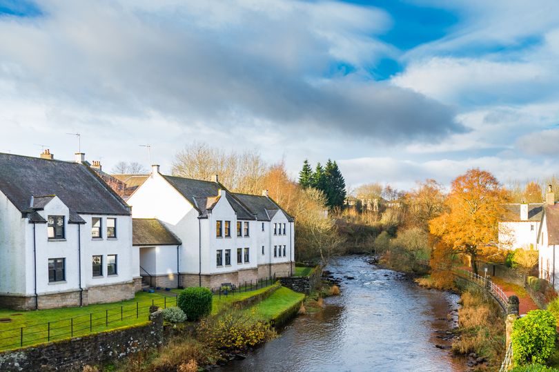 Two towns near city named best places to live in Scotland - see the ...