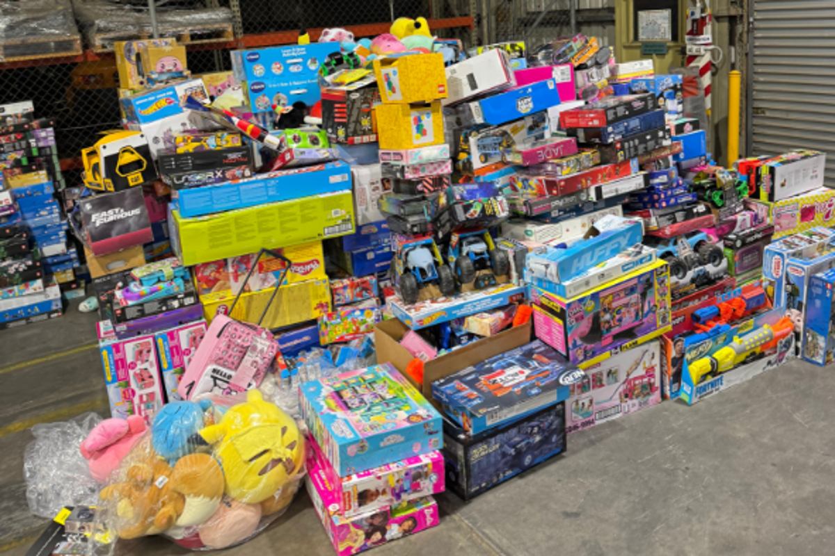 Man charged after ‘three truckloads’ of stolen Lego and toys found at ...
