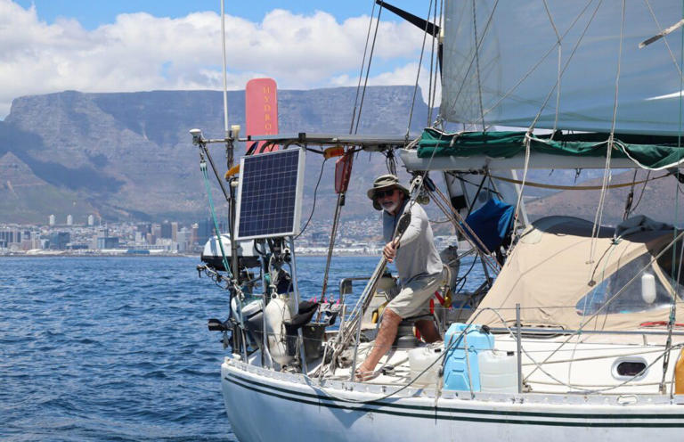 Man finally returns home after sailing solo around the world for nine years