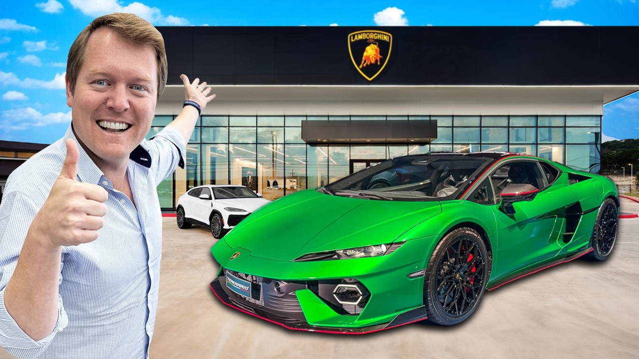 Lamborghini Temerario Arrives – First Look at the New Supercar in London