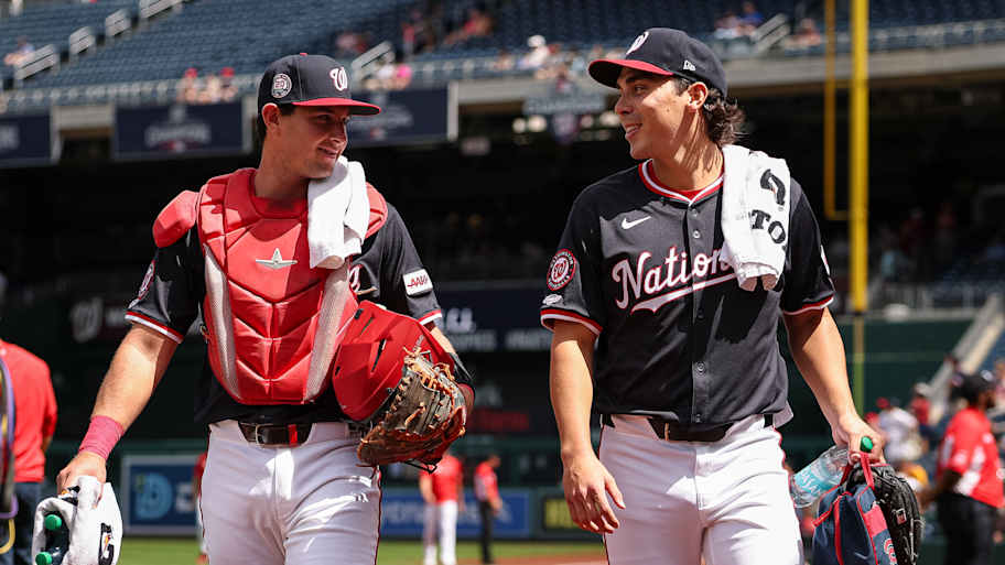 Nationals battery makes history in victorious MLB debuts on Labor Day