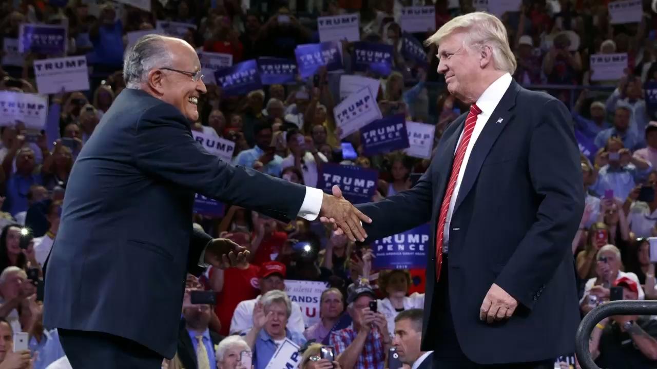 Trump says he's awarding former New York Mayor Rudy Giuliani the ...