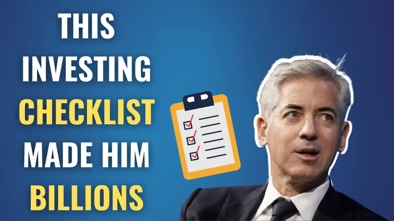 Billionaire investor Bill Ackman's secret 5-step investing checklist