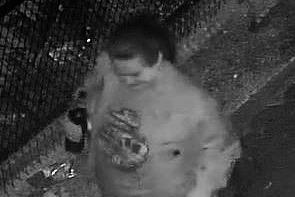 CCTV image released after graffiti is drawn onto scout hut in Chesham