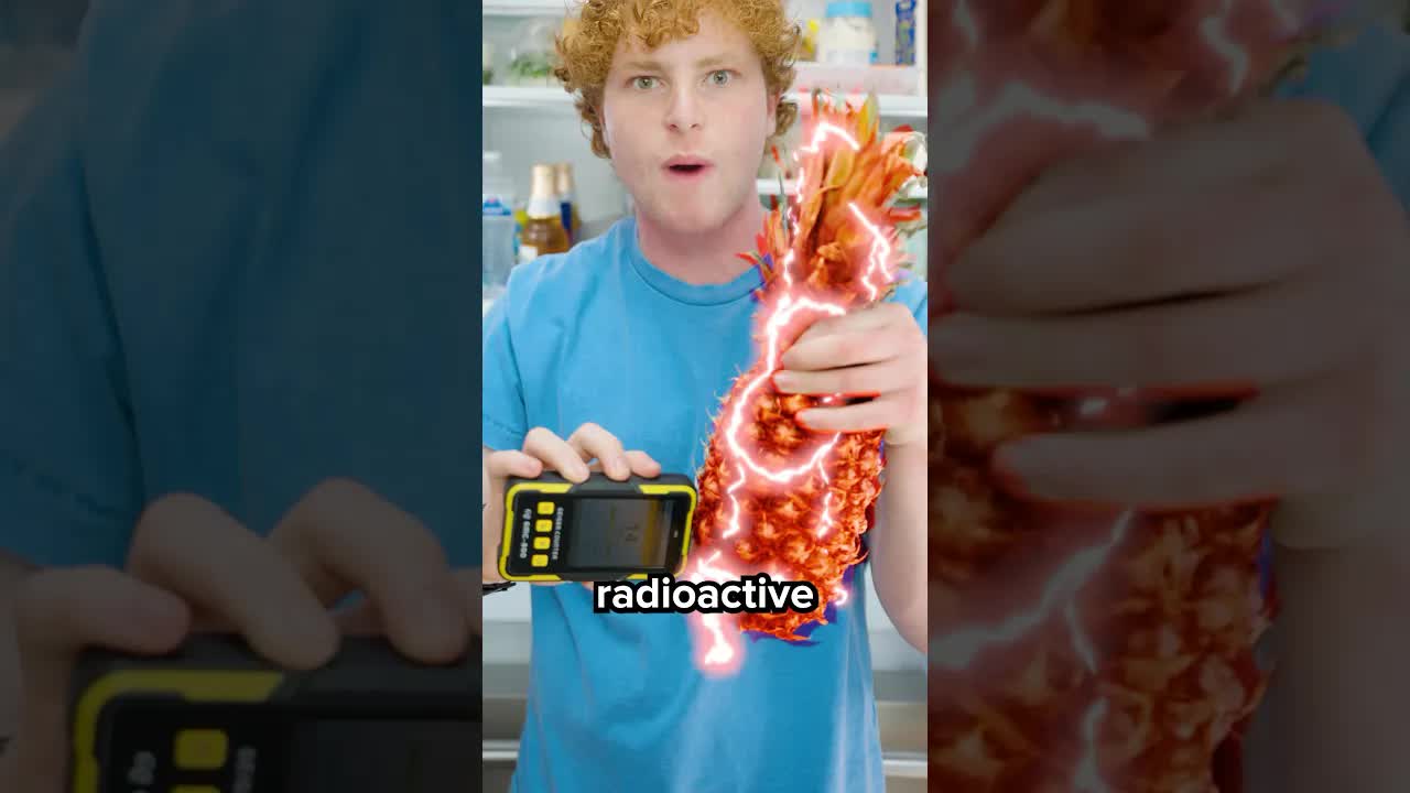 Radiation meter versus foods: testing radioactive foods