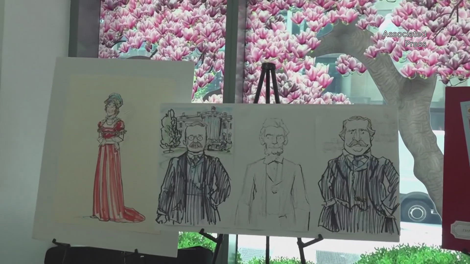New book teaches kids to draw presidents & first ladies